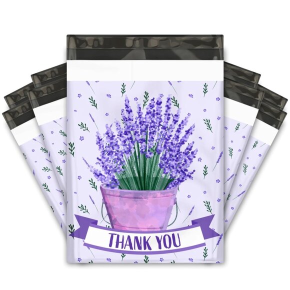 Office | 5 Pretty In Lavender Poly Mailers 10x13 | Poshmark